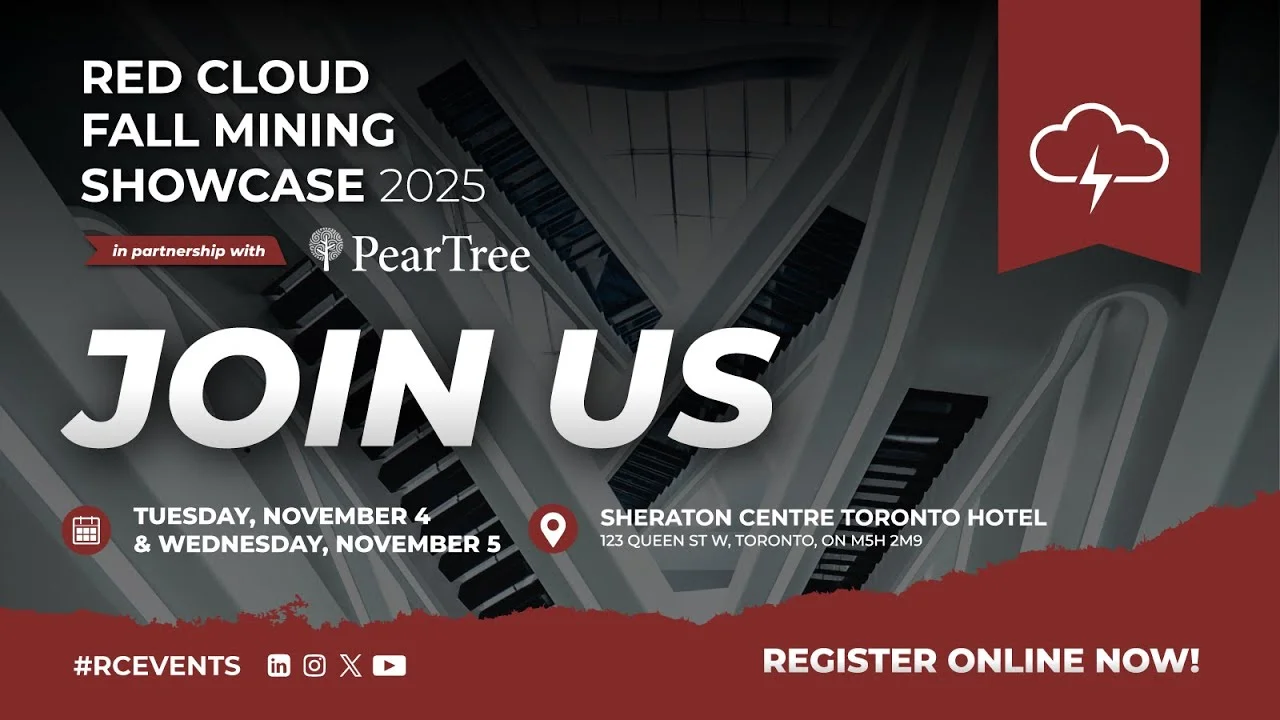 Red Cloud Announces Keynote Lineup and Agenda for 2025 Fall Mining Showcase - Red Cloud ...