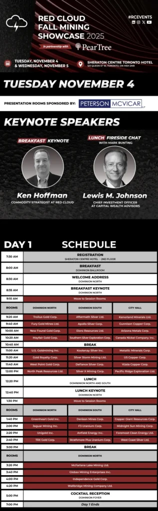 Fall Mining Showcase 2025 | Red Cloud